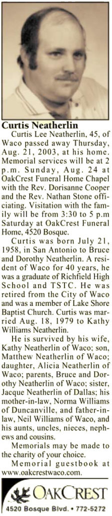 Curtis Neatherlin | Lake Shore Baptist Church